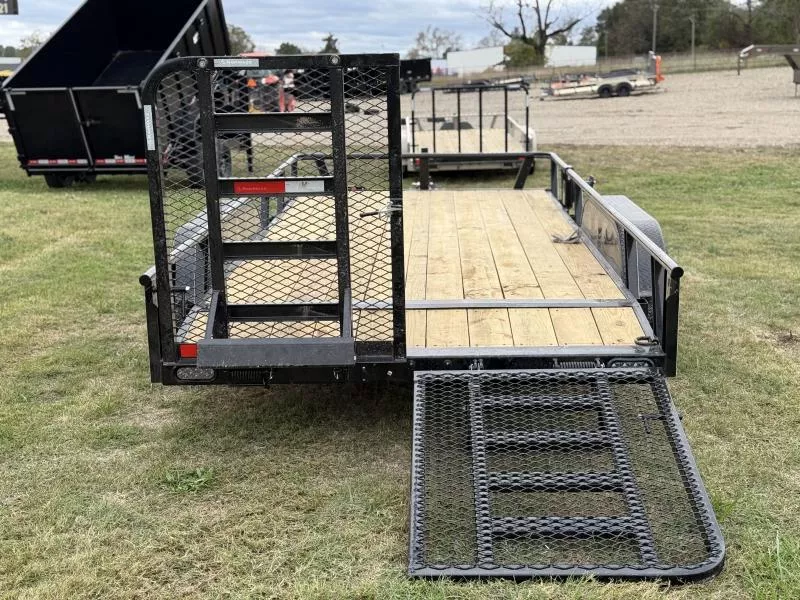 2026 RawMaxx UTX 83X16 W/4' HD FOLDING SPLIT GATE 10K GVWR Utility ...