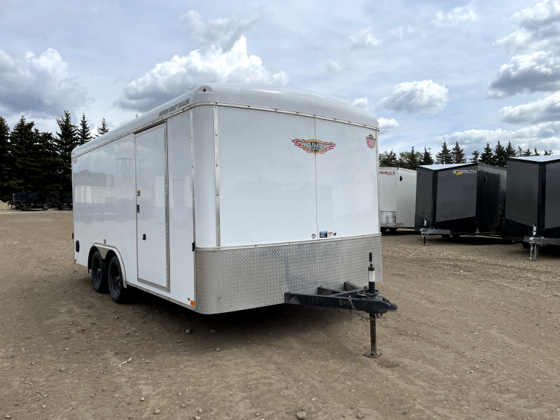 PRE-OWNED - 2023 8.5' x 16' H & H Enclosed Cargo Trailer in Edmonton ...