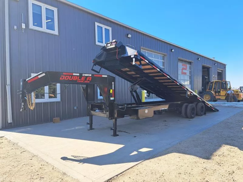 2025 Double A Gooseneck High Boy Full Tilt Deck Over Trailer - 8.5' x ...