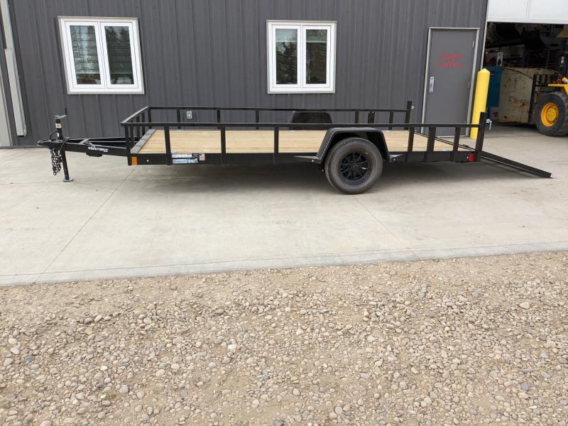 2024 Stealth Trailers Aluminum Utility Trailer Phantom II Series 7' x ...