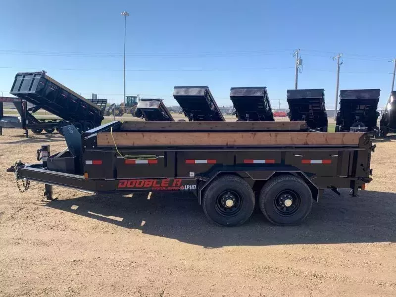 2025 Double A 83" x 14FT Tandem Axle Dump Trailer (15400LB GVW) in ...