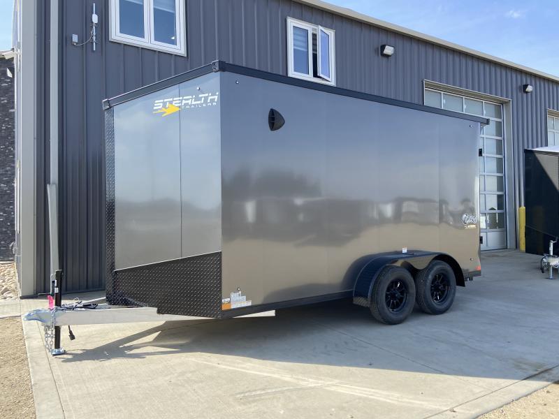 2024 Stealth Trailers 7FT X 14FT Cobra Aluminum Enclosed Cargo Trailer ...