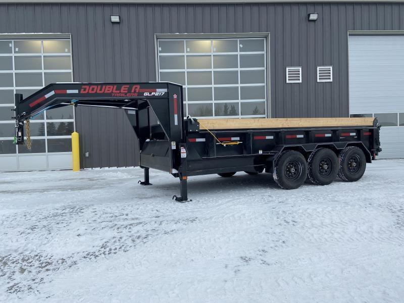 2023 Double A Pro Series Gooseneck Low Profile Dump Trailer 83" x 16 ...