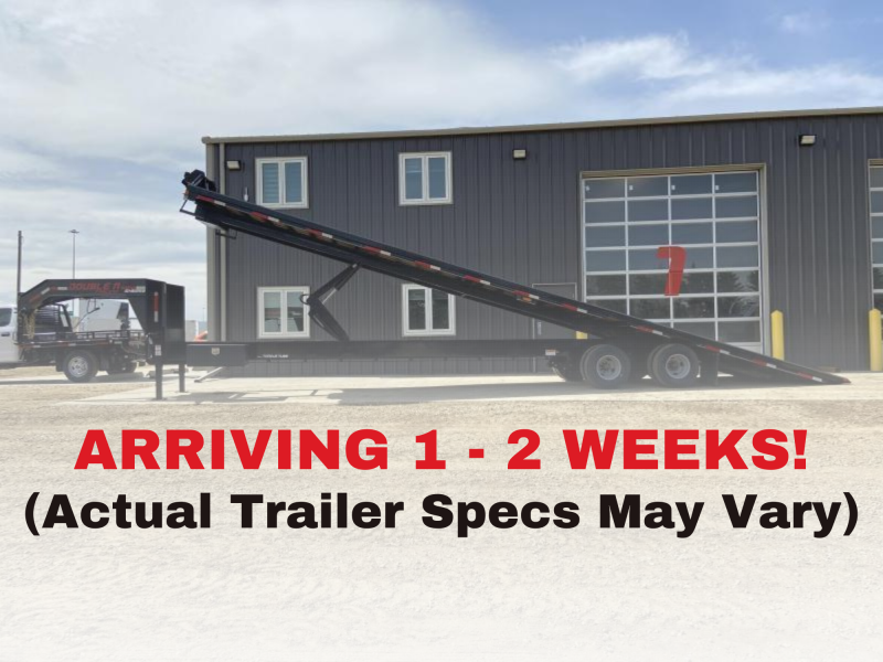 2026 Double A Trailers Gooseneck High Boy Full Tilt Deck Over Container ...