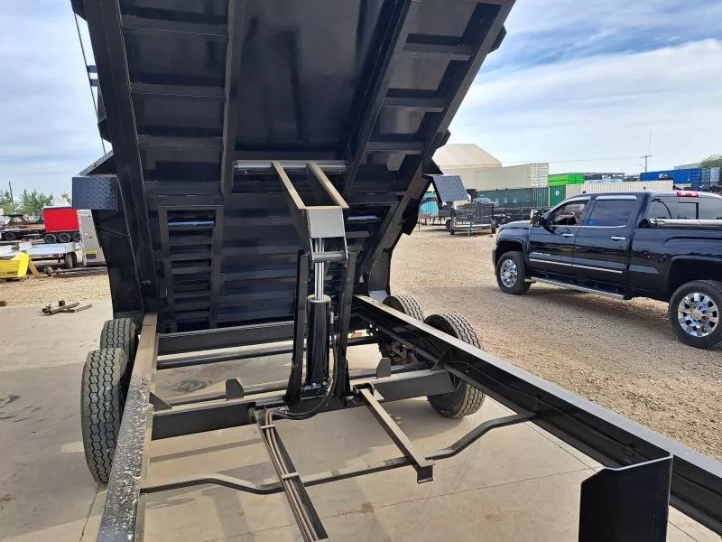 2025 Double A 83" x 16FT Tandem Axle Dump Trailer (15400LB GVW) in ...