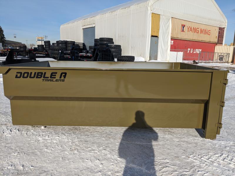 2025 Double A Trailers Roll Off Dump Trailer Bin 12 YARD Capacity 14FT ...