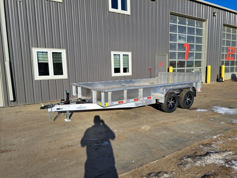2025 NORDTEK Aluminum Landscape Utility Trailer 82" x 14' (7700LB GVW) in Edmonton, AB | Trailer ...