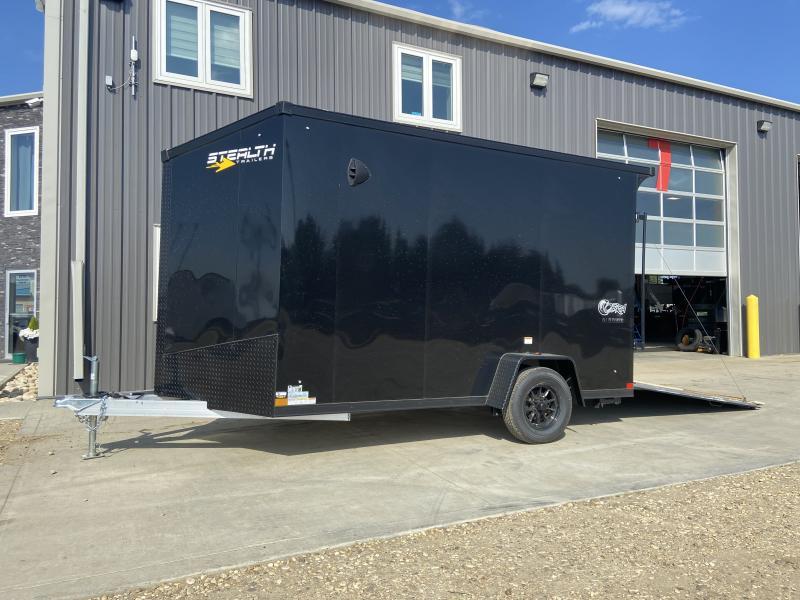 2024 Stealth Trailers 7FT X 12FT Cobra Aluminum Enclosed Cargo Trailer ...