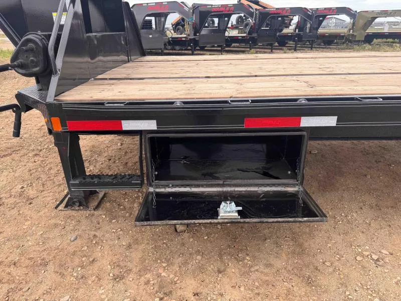 2025 Double A Trailers Gooseneck High Boy Deck Over Trailer - 8.5'x36 ...