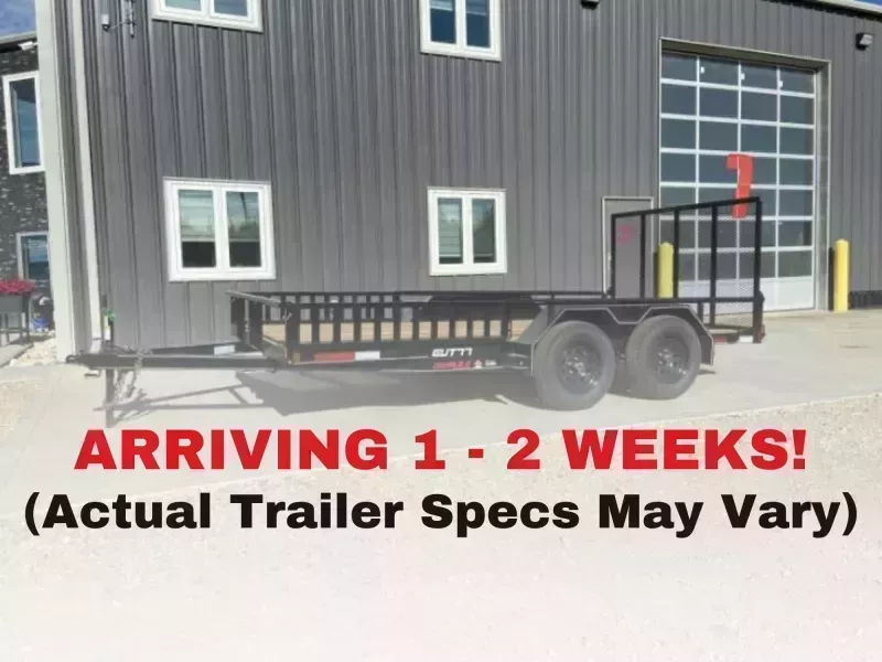 2025 Double A Excel Series Utility Trailer 83" x 16' (7700LB GVW) in ...