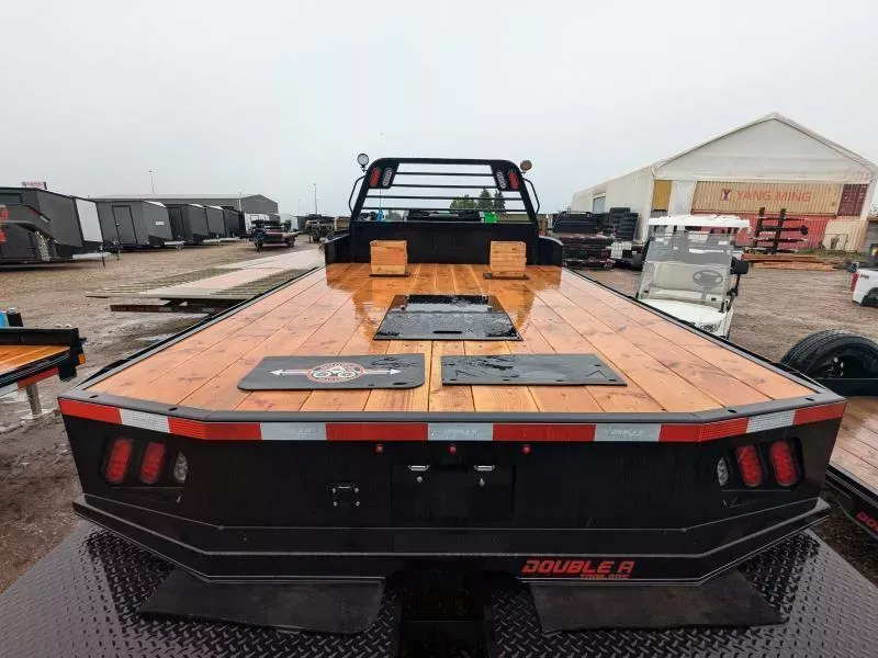 2025 Double A Trailers 8' x11' Cab & Chassis Channel Flatbed Truck Deck ...