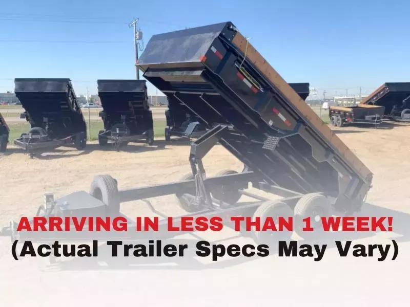 2025 Double A 83" x 14FT Tandem Axle Dump Trailer (15400LB GVW) in ...