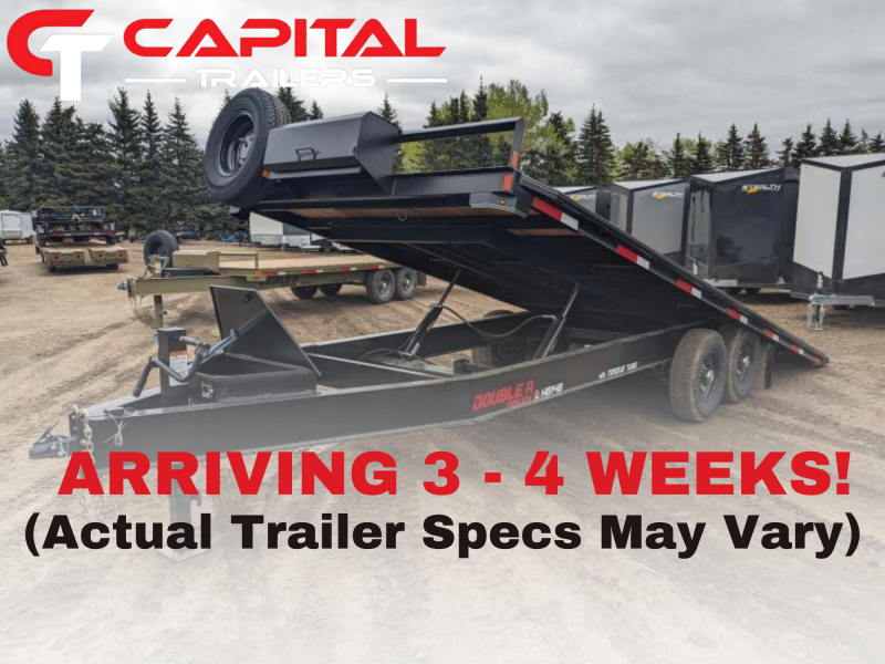 2025 Double A 8.5' x 24' High-Boy Full Tilt Flatdeck Deckover Trailer ...