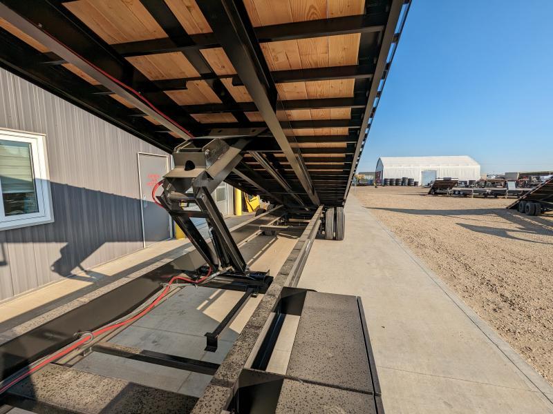 2026 Double A Trailers Gooseneck High Boy Full Tilt Deck Over Container ...