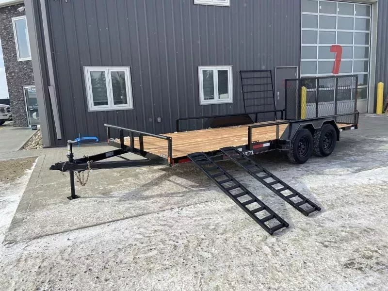 2025 Double A Excel Series Utility Trailer 83" x 18' (7700LB GVW) in ...