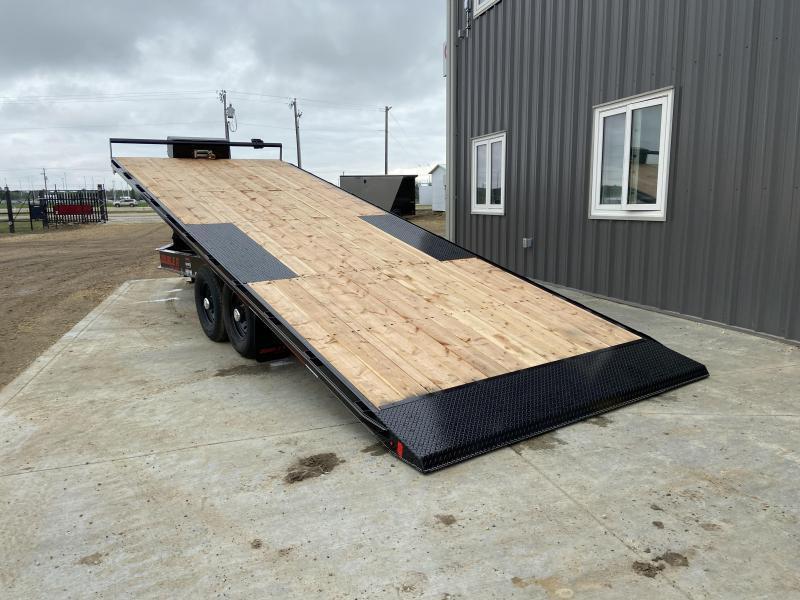 2024 Double A Pro Series High-Boy Full Tilt Flatdeck Deckover Trailer - 8.5' x 24' (14000GVW) in ...