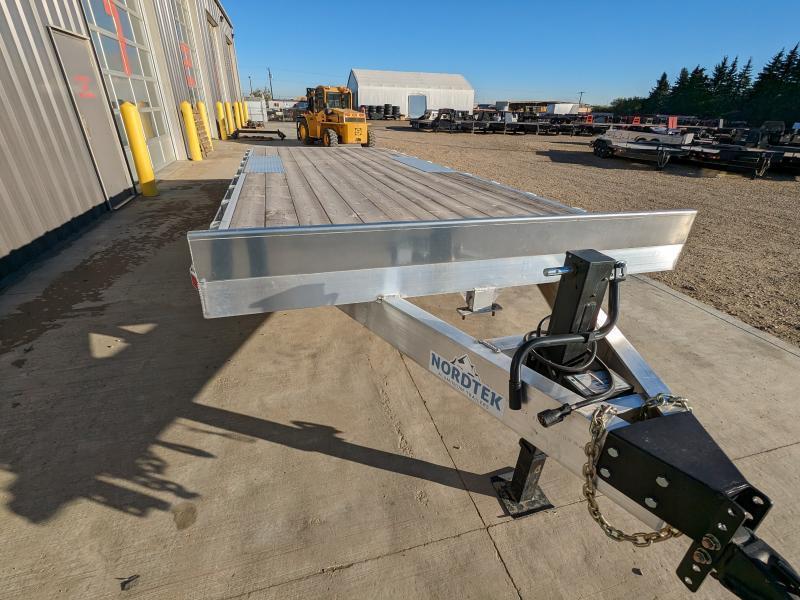 2025 NORDTEK High Boy Flat deck Deckover Aluminum Trailer - 8.5' x 24 ...