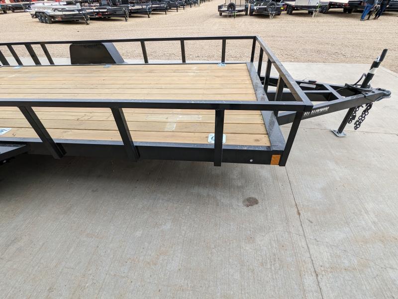 2024 Stealth Trailers Aluminum Utility Trailer Phantom II Series 7' x ...
