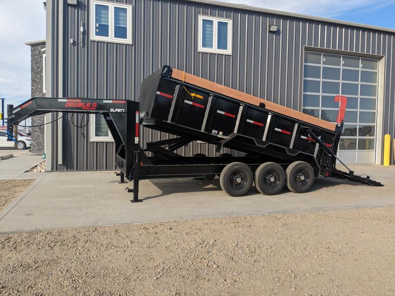 2024 Double A Pro Series Gooseneck Low Profile HI SIDE Dump Trailer 83 ...