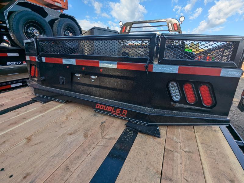 2025 Double A Trailers Channel Truck Deck 8' x 8.5' Fits Ford, Chev ...