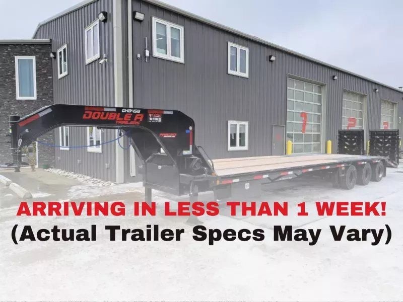 2026 Double A Gooseneck High Boy Deck Over Trailer - 8.5' x 36' 55000LB ...