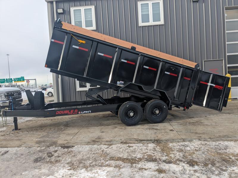 2024 Double A Trailers 83" x 16FT Tandem Axle Dump Trailer (14000LB GVW ...