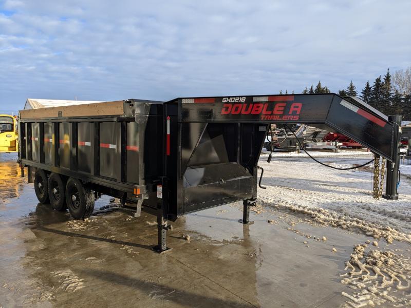 2025 Double A Gooseneck Deck over Dump Trailer - 8' x 16' (24150LB GVW ...