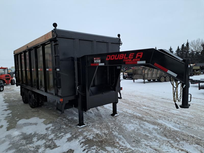 2026 Double A Dump Trailer 8' x 20' Heavy Duty Gooseneck Deckover- 6 ...