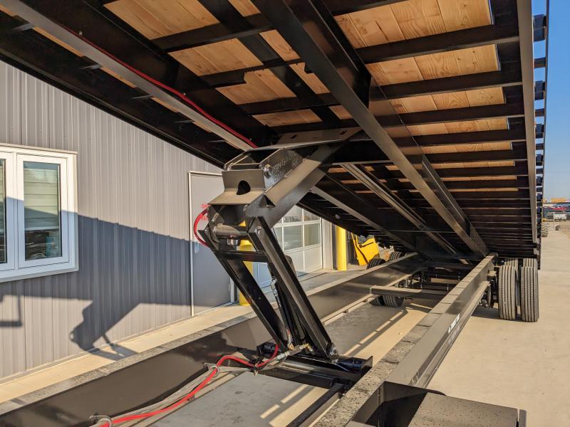 2026 Double A Trailers Gooseneck High Boy Full Tilt Deck Over Container ...