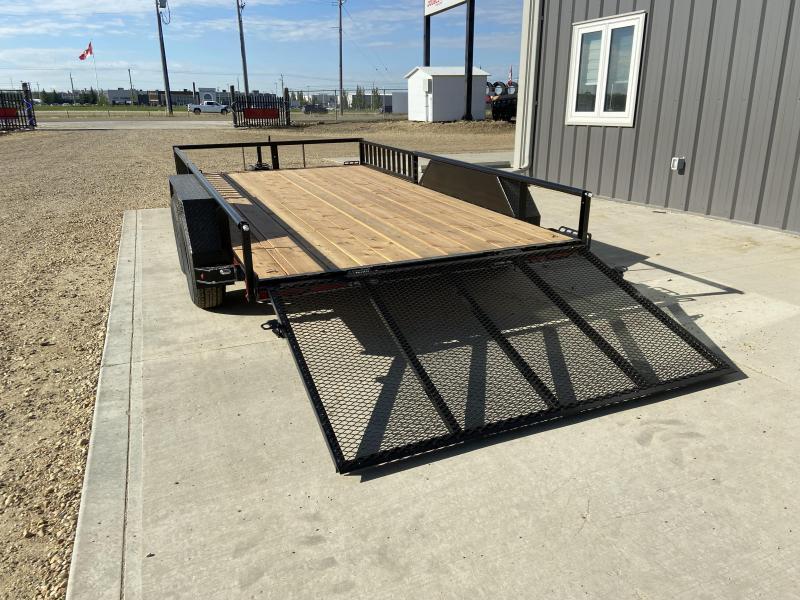 2024 Double A Excel Series Utility Trailer 83" x 14' (7000LB GVW) in ...