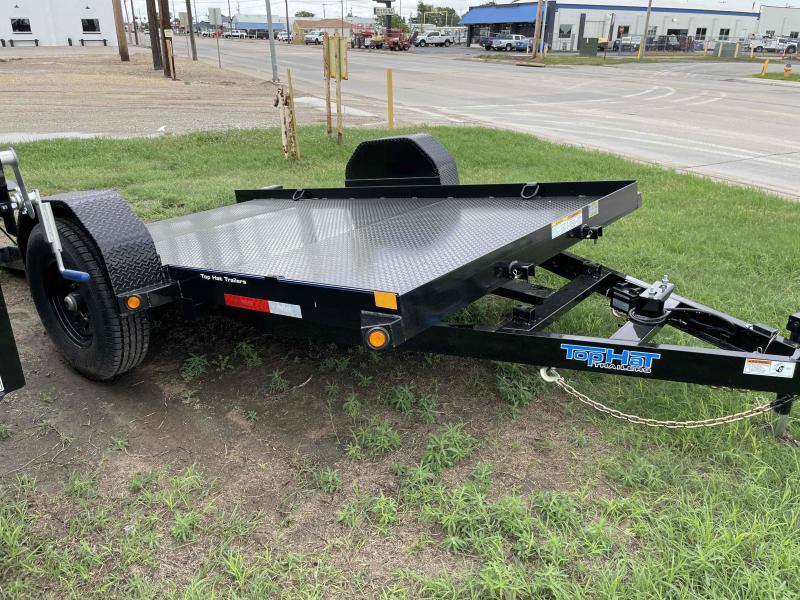 2021 Top Hat Trailers 80" X 12' Single Axle Tilt Equipment Trailer in ...