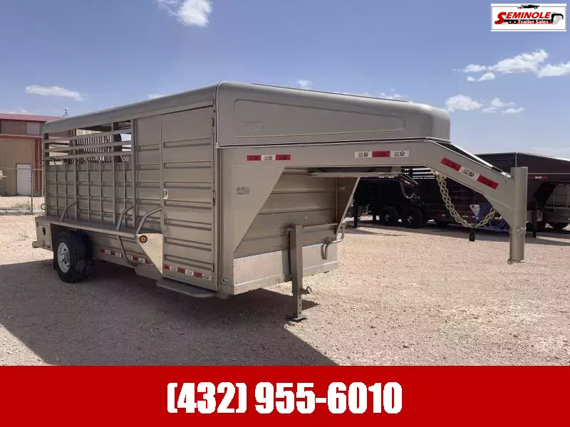 2025 GR Trailers 6' x 16' Gooseneck Single Axle Horse Trailer in ...