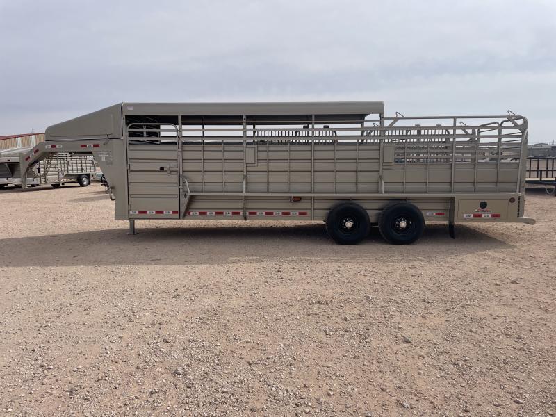 2025 GR Trailers 6.8' x 24' GR Gooseneck Stock Trailer in Seminole, TX ...