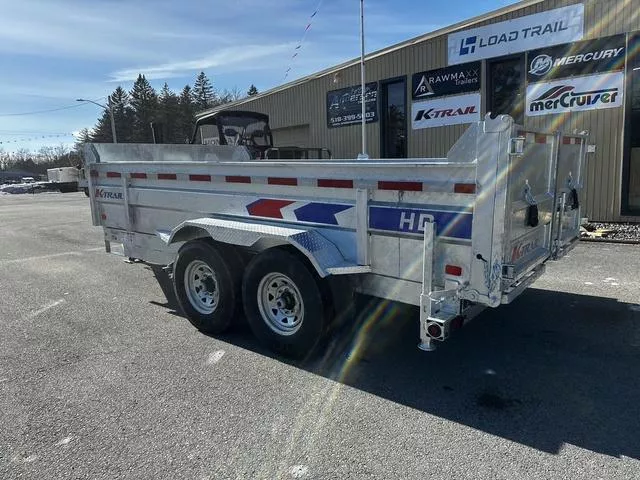 2025 K-Trail HD Galvanized Dump Trailers HD14 W/Hydro Jack in Burnt ...