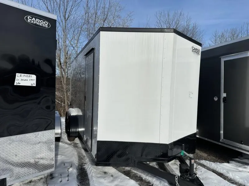 2026 Cargo Express EX DLX 7X16' 7K w/Ramp, Added Height Black out Edt ...
