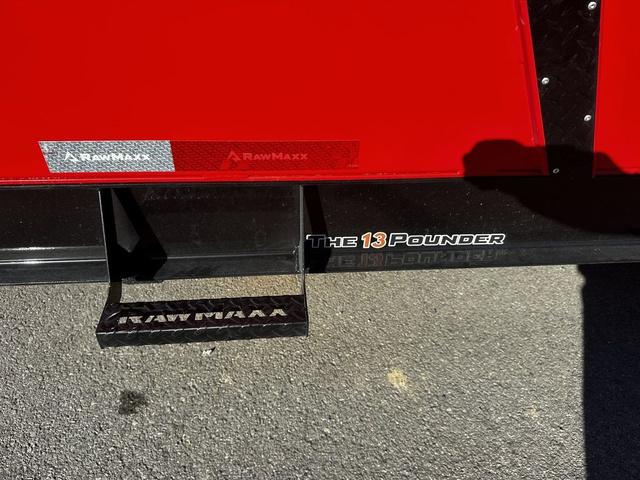 2025 Rawmaxx Trailers LPX 16' X 83" RED/BLACK HD I-BEAM FRAME 14K LBS ...