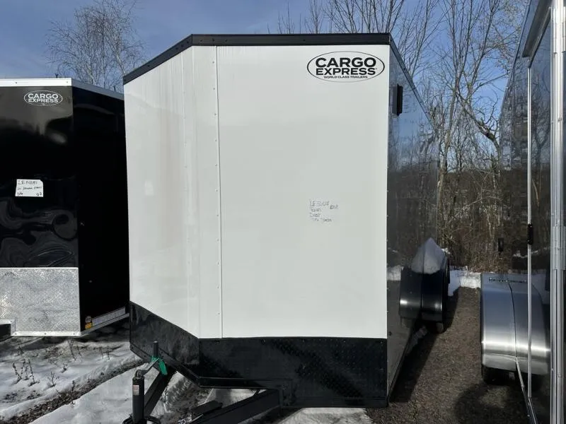 2026 Cargo Express EX DLX 7X16' 7K w/Ramp, Added Height Black out Edt ...