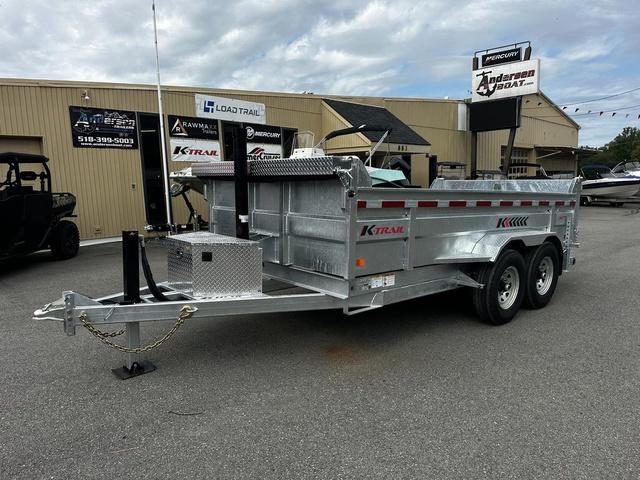 2025 K-TRAIL Galvanized Dump Trailer w/Hydro jack HD14 7'x14' in ...