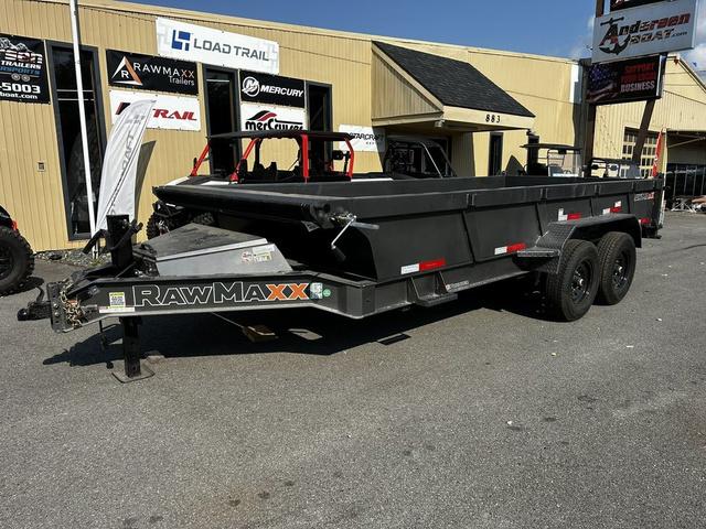 2025 Rawmaxx Trailers LPX16BP14K 7'X16' I-Beam Frame 14Klbs in Burnt ...