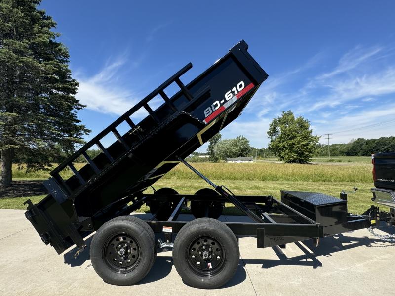 2025 Interstate 6′ X 10′ Low Pro Dump Trailer in Coldwater, MI ...