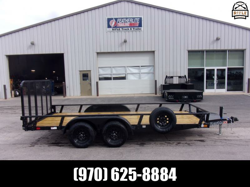 2025 RawMaxx UTX1683BP - 83"X16' TA Utility Trailer in Rifle, CO ...