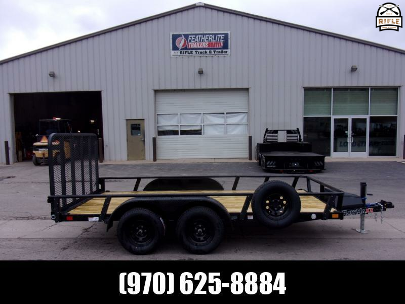 2025 RawMaxx UTX1483BP - 83"X14' TA Utility Trailer in Rifle, CO ...