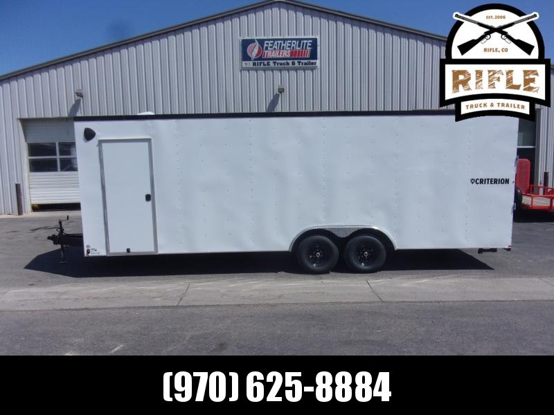 2022 Criterion CT824D5ED 8.5X24' - Rear Ramp Cargo / Enclosed Trailer ...