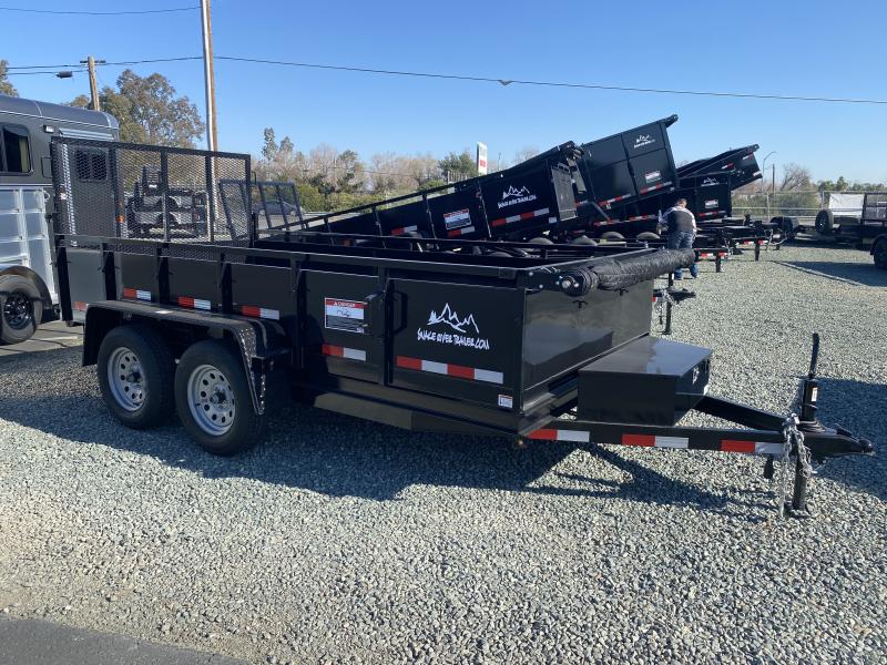 2024 SRTC 6x12 Dutility 7K Dump Trailer in Galt, CA | Trailer Trader
