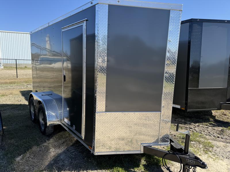 2025 Xtreme Cargo 6 X 12 TA POLYCORE Cargo / Enclosed Trailer in Pearl ...