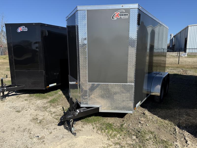 2025 Xtreme Cargo 6 X 12 TA POLYCORE Cargo / Enclosed Trailer in Pearl ...