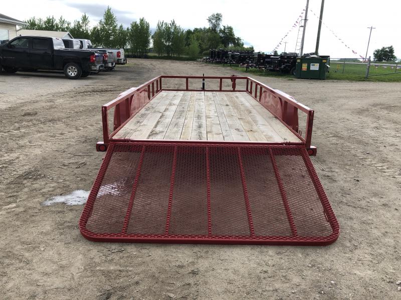 Load Trail 83 x 16ft Red Tandem Axle Utility Trailer in Lake Odessa, MI ...