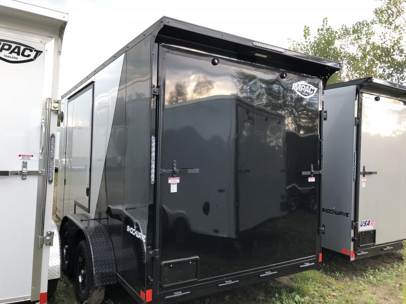 2023 Impact Trailers Impact Trailers 7x14 Shockwave Trailer with UTV ...