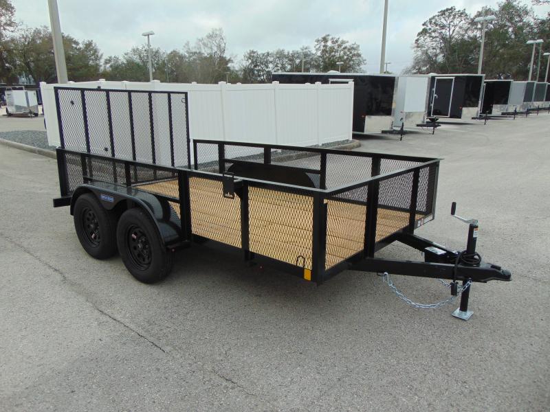 New Triple Crown Trailers 6 X 12 Tandem Axle Utility Trailer w/2' Mesh ...