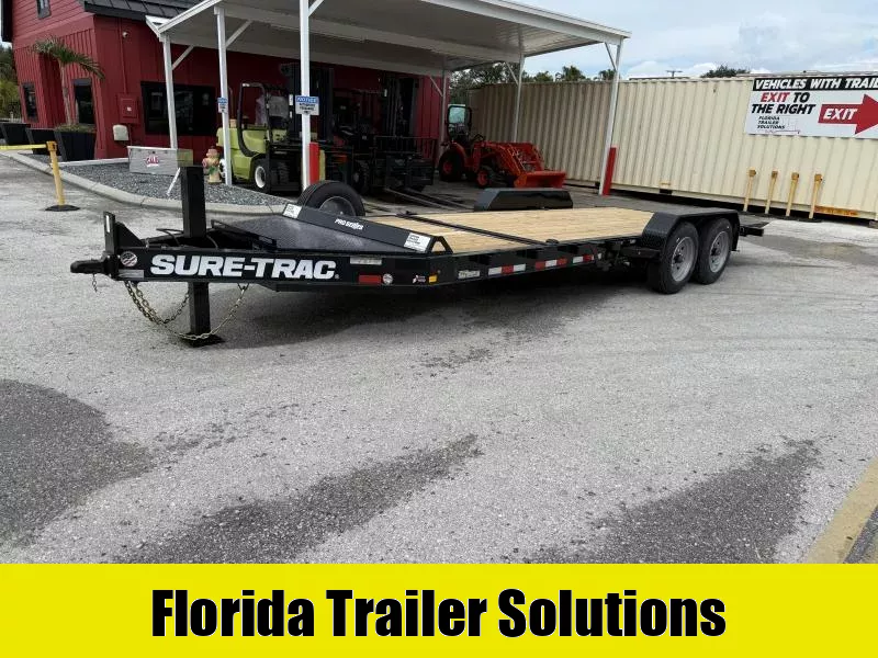 2025 Sure-Trac 7x16+4 Pro Series Beam Tilt 17.6K Equipment Trailer in ...